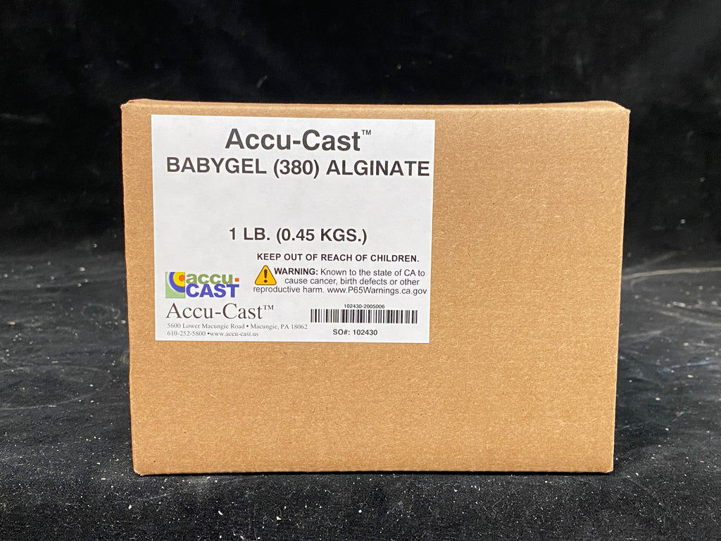 Accu-Cast 380-CC (Color Changing) BabyGel Alginate - All Sizes ...