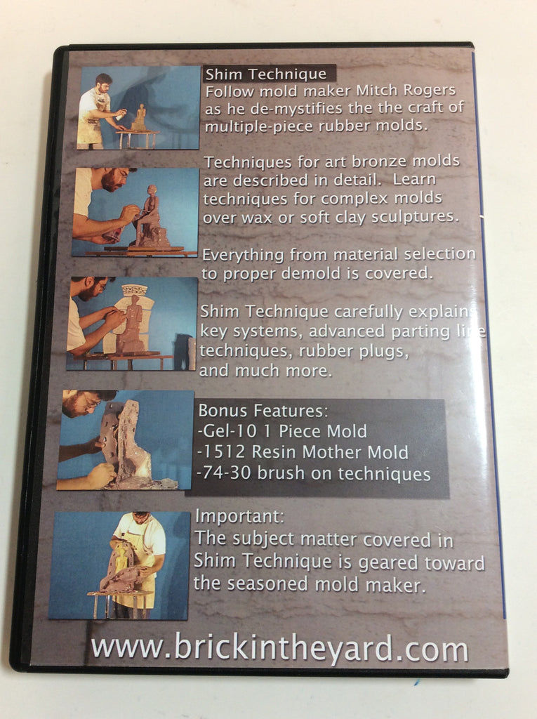 Shim Technique For Multi-Piece Rubber Molds – brickintheyard