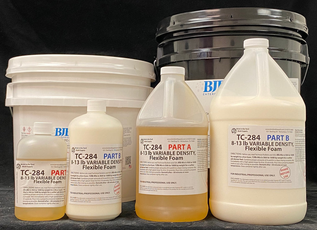 TC-284 Polysoft Variable Ratio Flexible Foam - All Kit Sizes ...