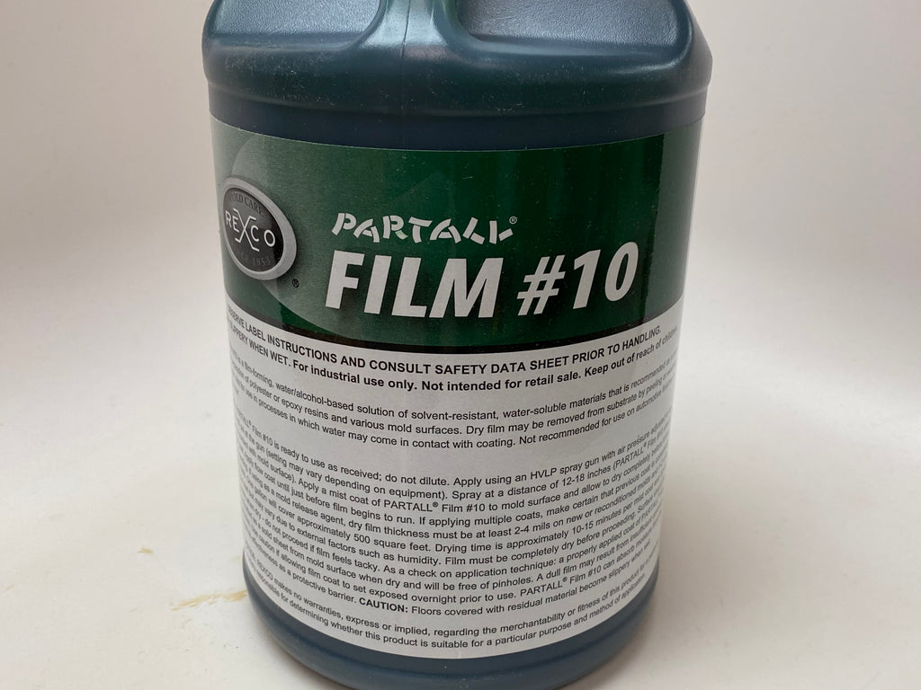 Partall Film #10 PVA - Gallon – brickintheyard
