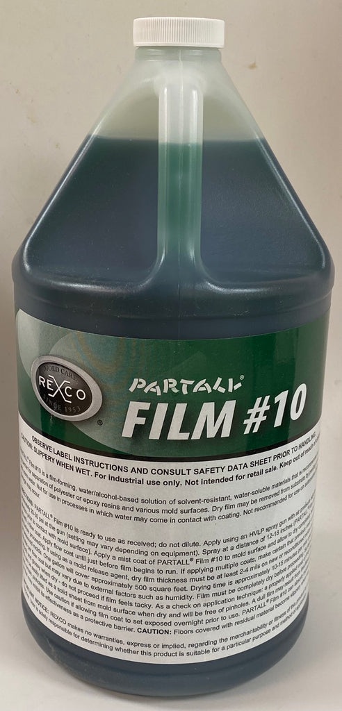 Partall Film #10 PVA - Gallon – brickintheyard